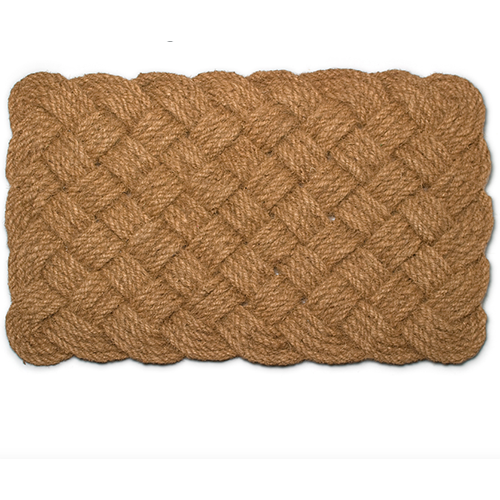 Braided Coir Doormat – Beigestyle
